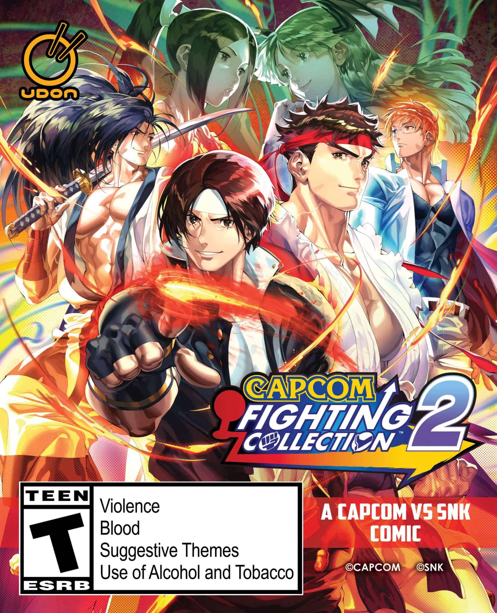 Capcom, SNK, and UDON Are Making a Dream Match Comic For Capcom Fighting Collection 2, Preorders ...